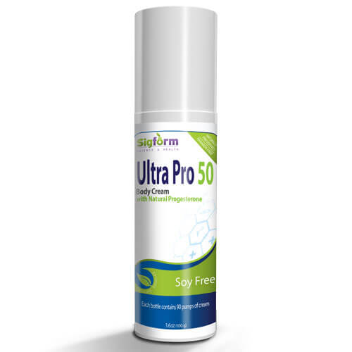 Natural Progesterone Cream Ultra 50 with essential-oils - Age management