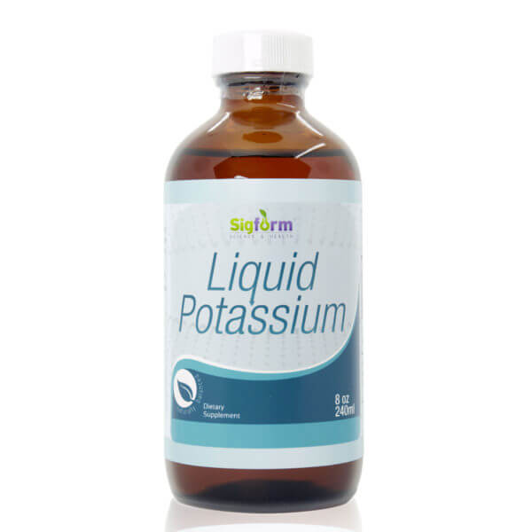 Liquid Potassium Dietary Supplement