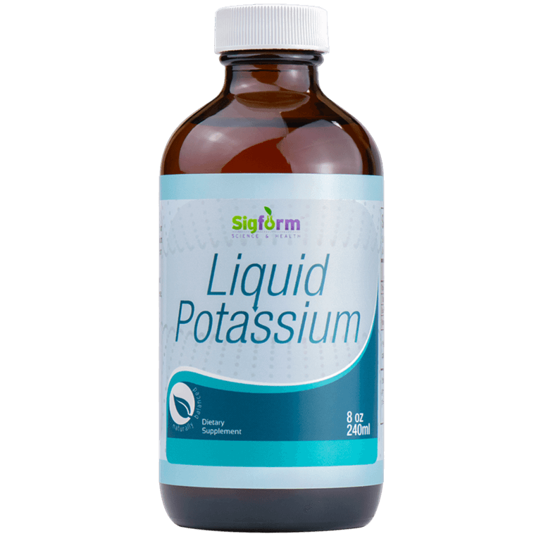 Liquid Potassium Dietary Supplement